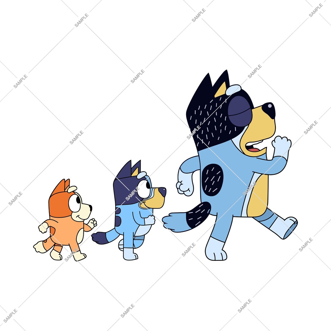 Bluey Dad PNG, Military Dad PNG, Bluey My Dad is Awesome Png, Father's ...