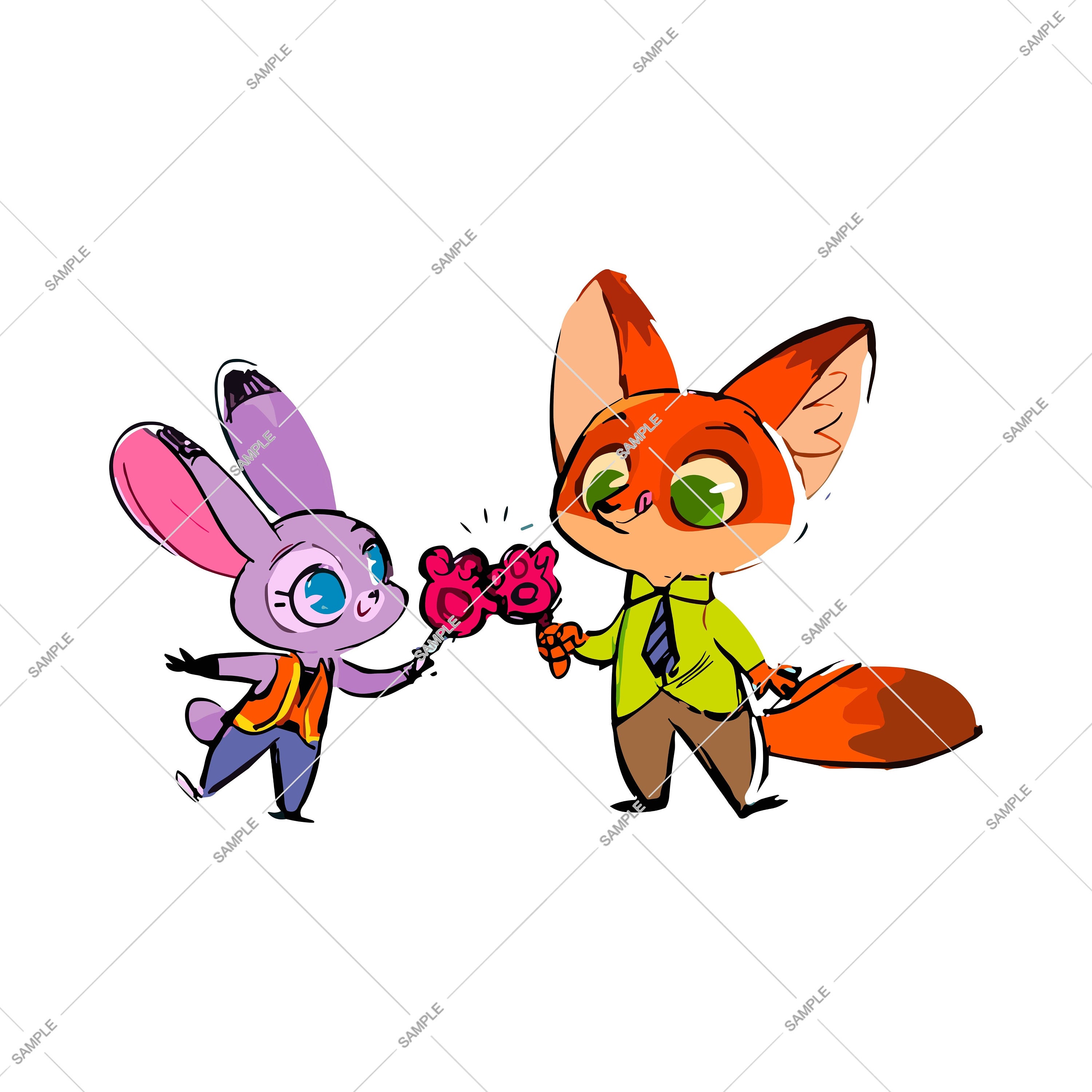 Zootopia, Zootopia Ice Cream, Judy and Nick Svg, Zootopia Svg, Family ...