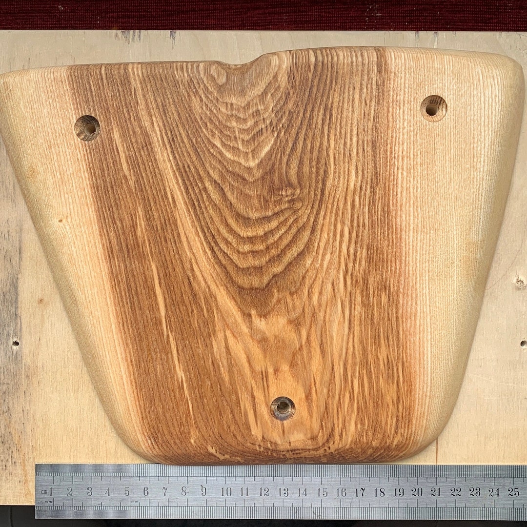 Unique Wood Climbing Hold - Massive Ash Dual Edge Incut Rail ...