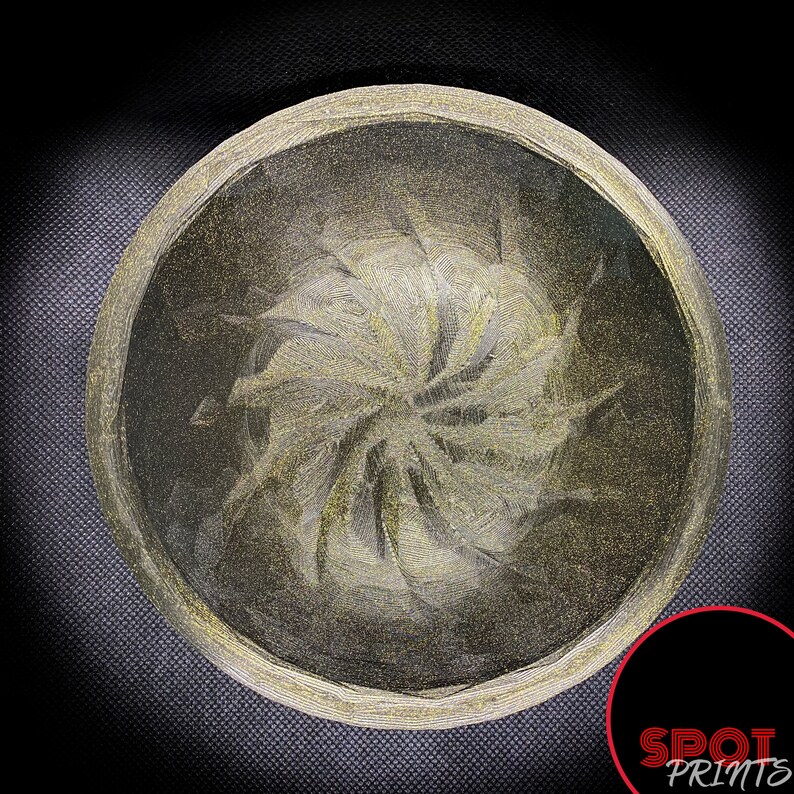 3d Printed Shave Bowl - the Rusticated Pay Dirt - Etsy