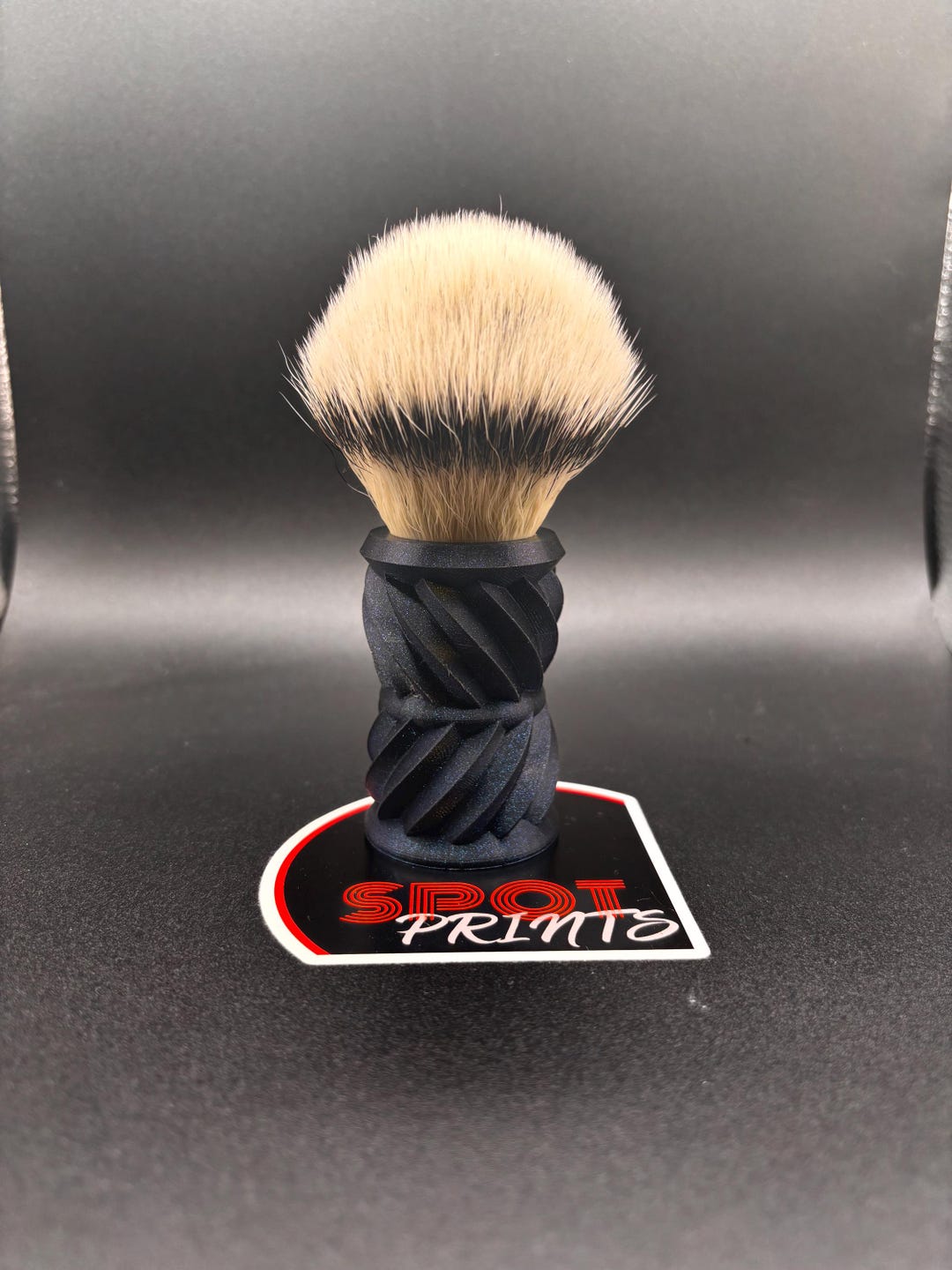 Heliclux Burnt Ti Shaving Brush - Etsy