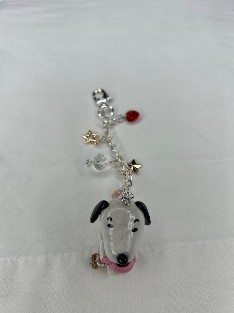 Snoopy Keychain - Etsy