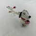 Snoopy Keychain - Etsy