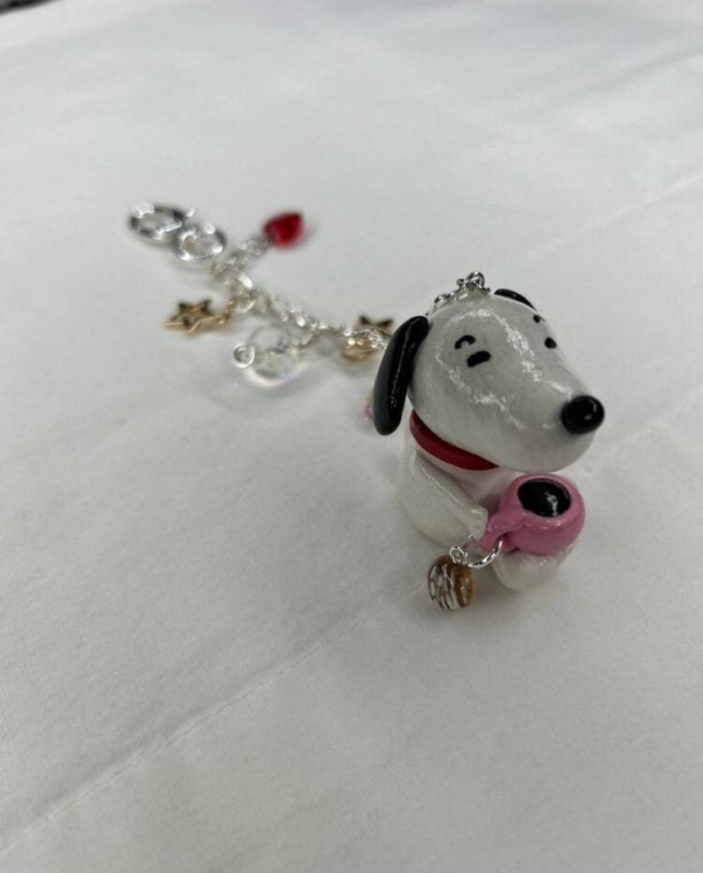 Snoopy Keychain - Etsy
