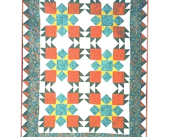 Broken Arrowsouthwest Quilt Pattern for Wall Hanging and King Size ...