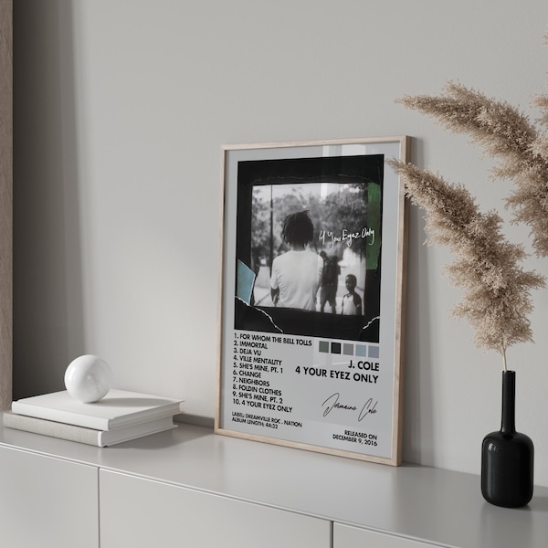 Album Poster Cole - Etsy