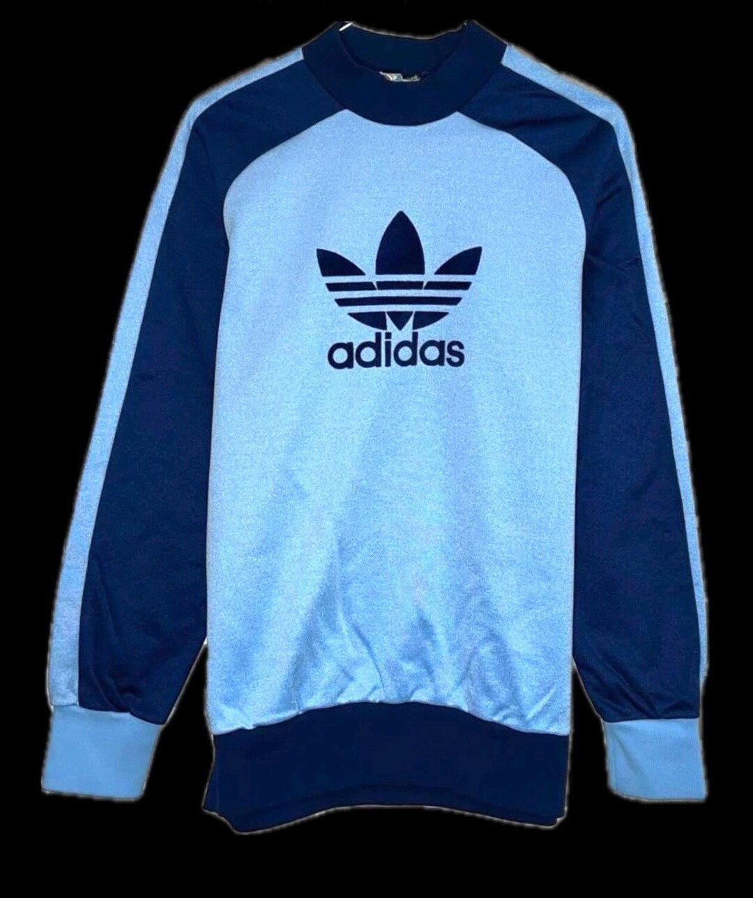 Adidas Vintage Sweatshirt Made in France 70s 80s Ventex - Etsy