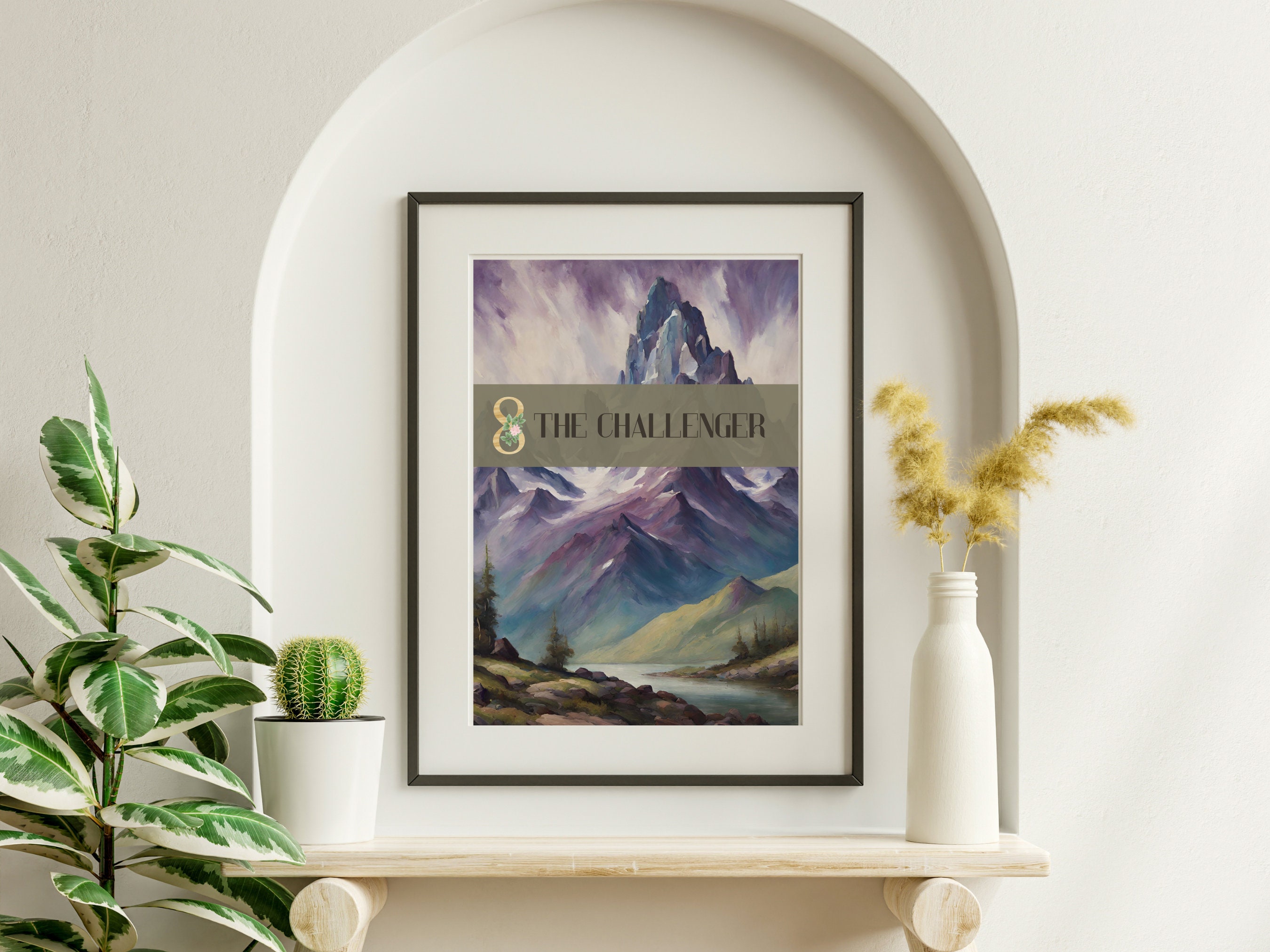 Enneagram Art Enneagram 8 Digital Print Abstract Watercolor ...