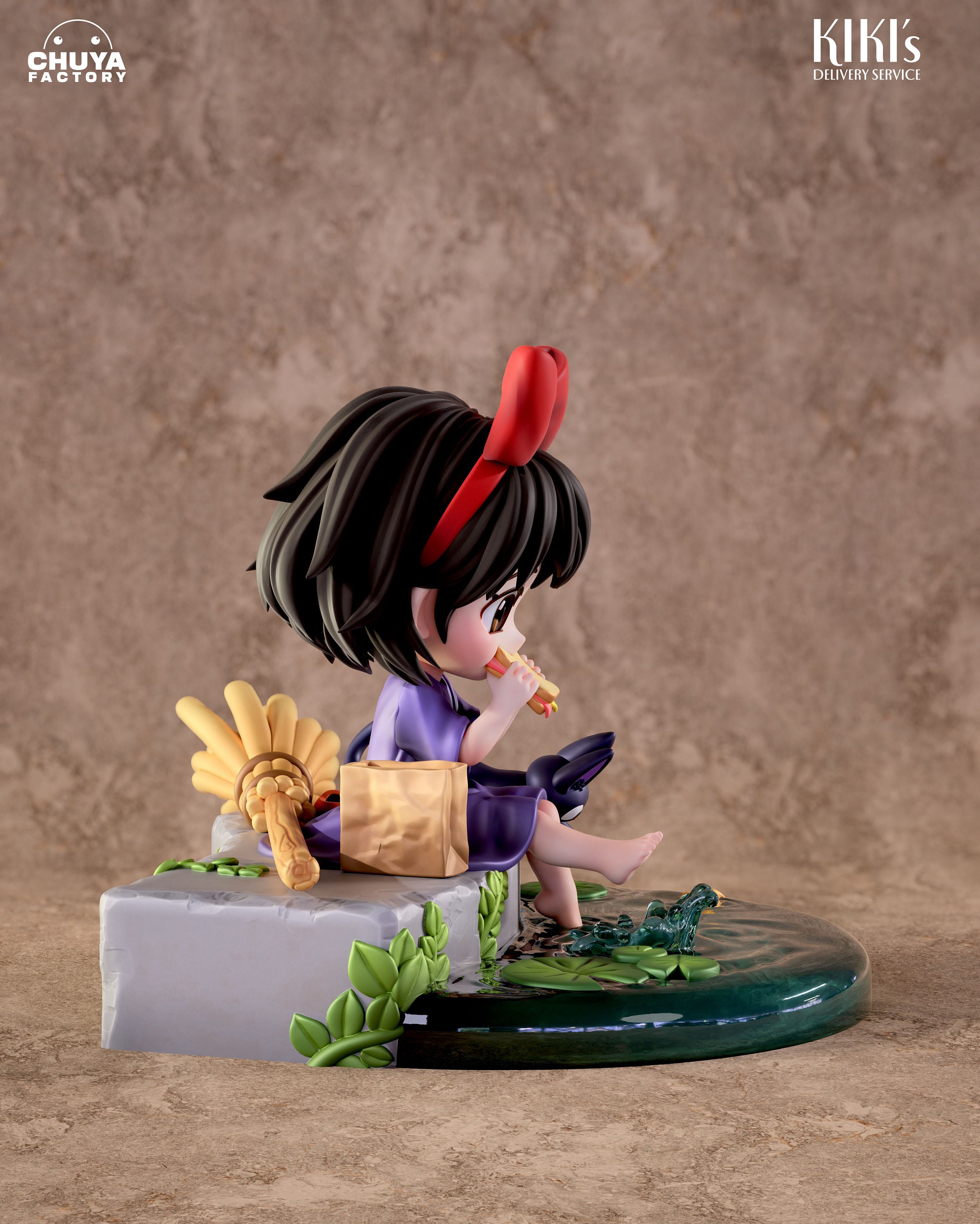 Chibi Kiki [kiki's Delivery Service] - STL Model for Resin Figure 3D ...