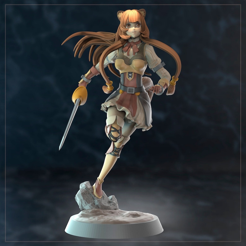 Raphtalia [the Rising of the Shield Hero] - STL Model for Resin Figure ...