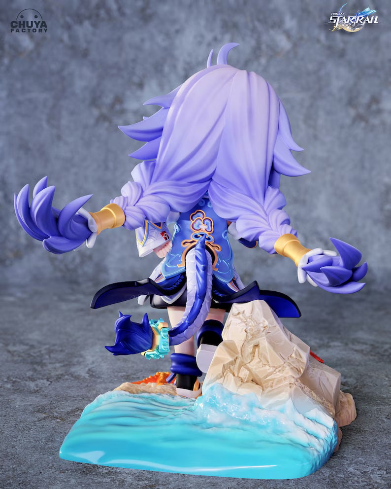 Chibi Bailu [honkai: Star Rail] - STL Model for Resin Figure 3D ...