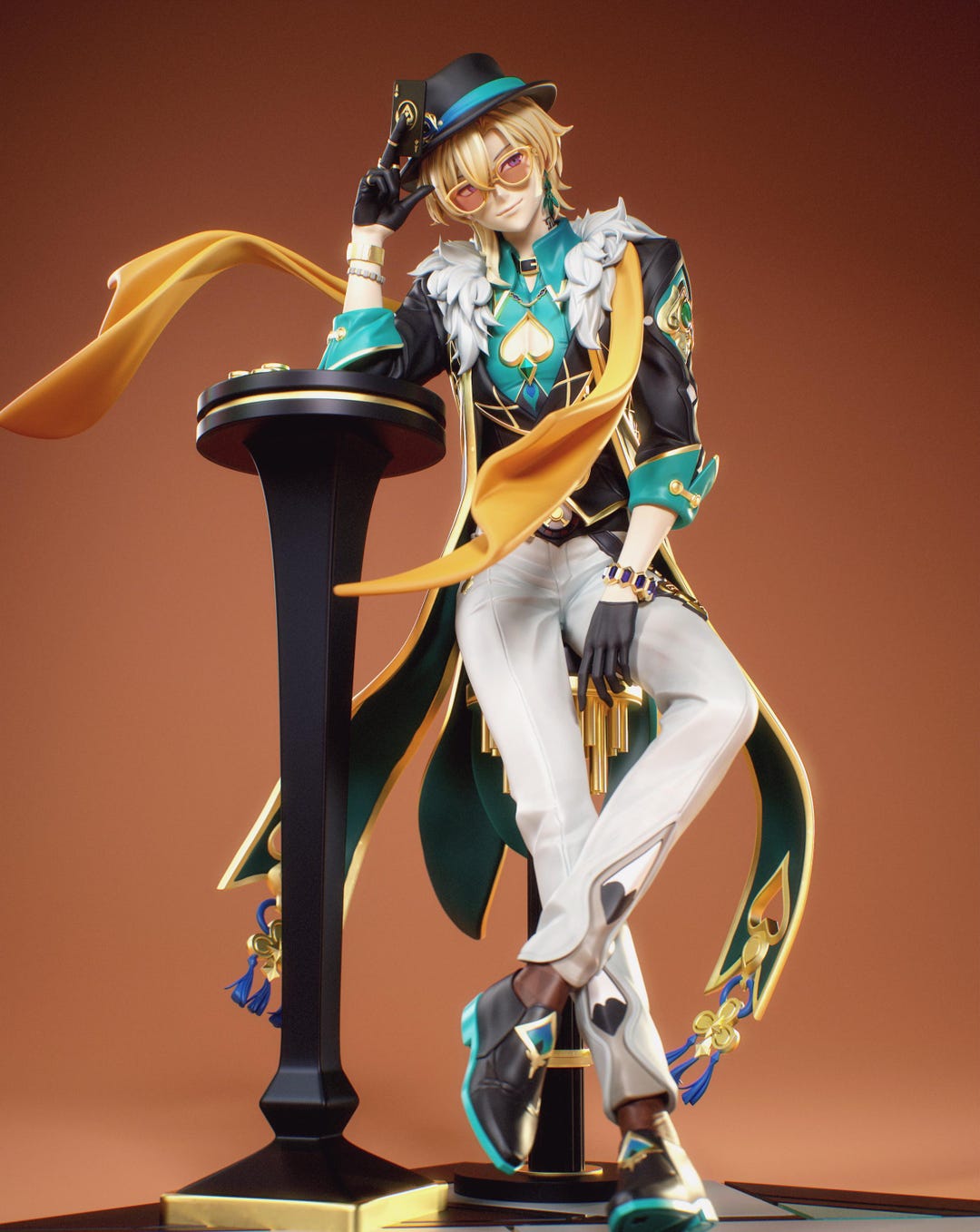 Aventurine [honkai: Star Rail] - STL Model for Resin Figure 3D Printing ...