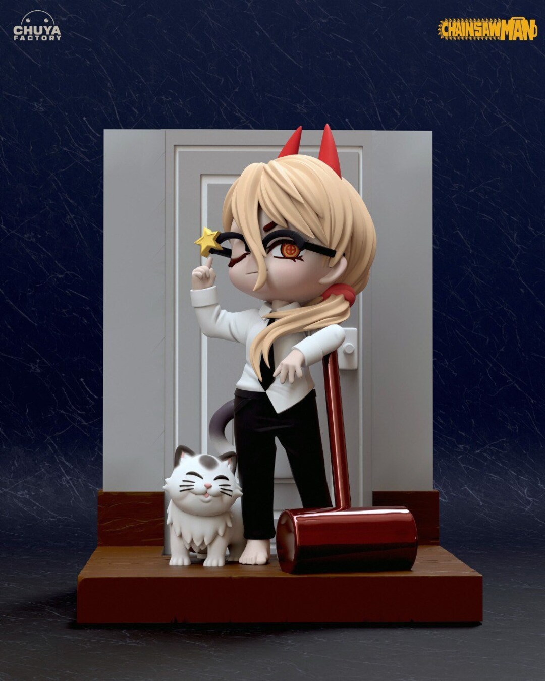 Chibi Power [chainsaw Man] - STL Model for Resin Figure 3D Printing* - Etsy