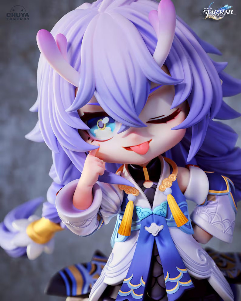 Chibi Bailu [honkai: Star Rail] - STL Model for Resin Figure 3D ...