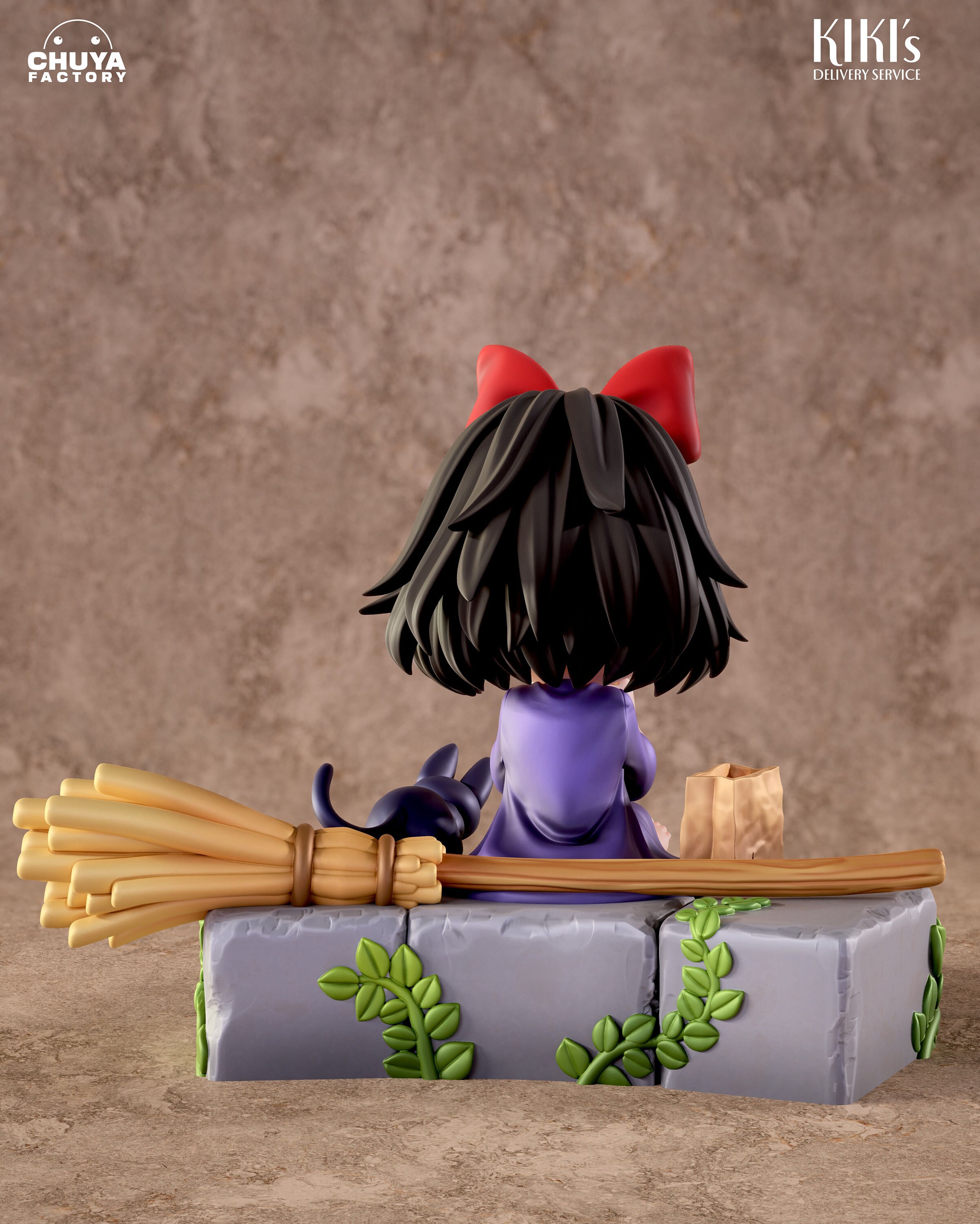 Chibi Kiki [kiki's Delivery Service] - STL Model for Resin Figure 3D ...