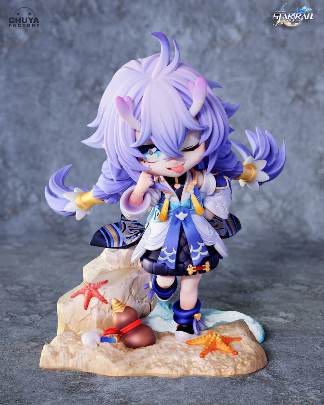 Chibi Bailu [honkai: Star Rail] - STL Model for Resin Figure 3D ...