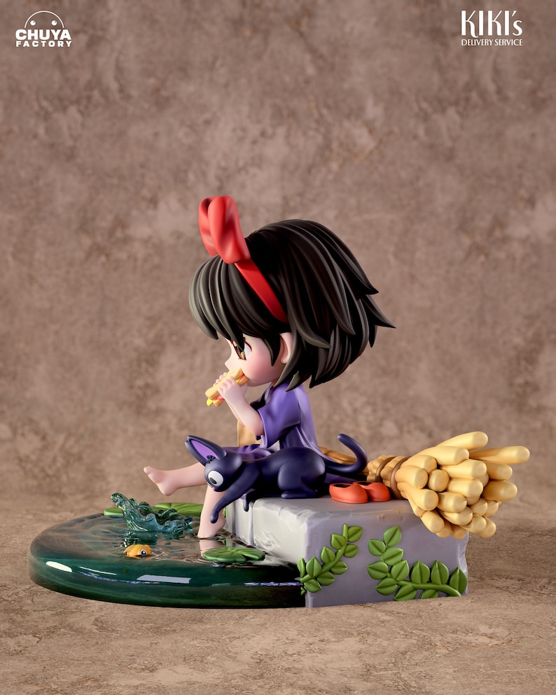Chibi Kiki [kiki's Delivery Service] - STL Model for Resin Figure 3D ...