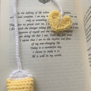 Crocheted Tea Bag Bookmarks - Etsy