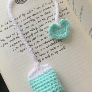 Crocheted Tea Bag Bookmarks - Etsy