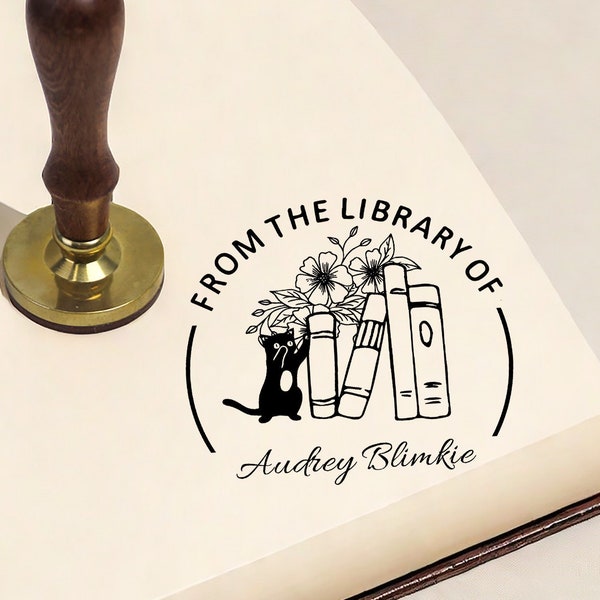 Personalized Book Stamps - Etsy