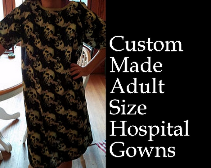 Adult Hospital Gown, Custom-made - Etsy