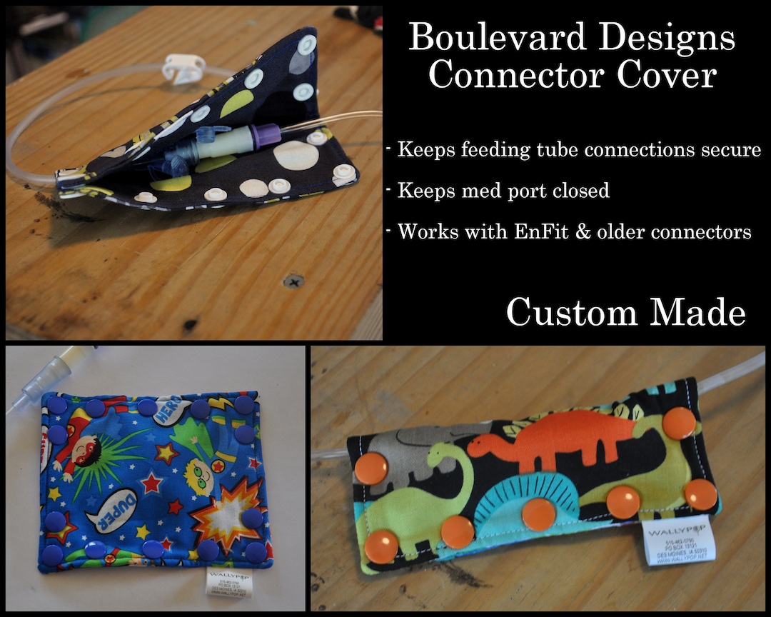 Feeding Tube Connector Cover - Cover up That Med Port or Enfit ...