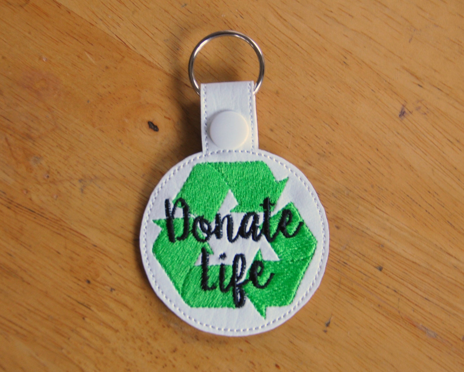 Organ Donation, Organ Transplant Keychain, Key Fob. Donated Parts ...