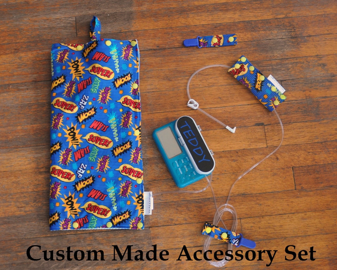 SET of Custom Made Feeding Tube Accessories - Insulated Feeding Pump ...