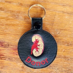 Kidney Keychain - With or Without Custom Text - Two Sizes Kidney ...