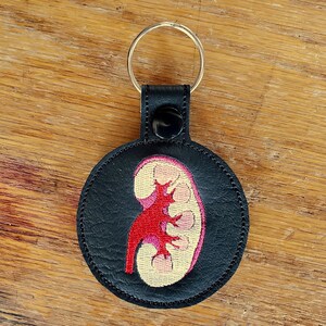 Kidney Keychain - With or Without Custom Text - Two Sizes Kidney ...