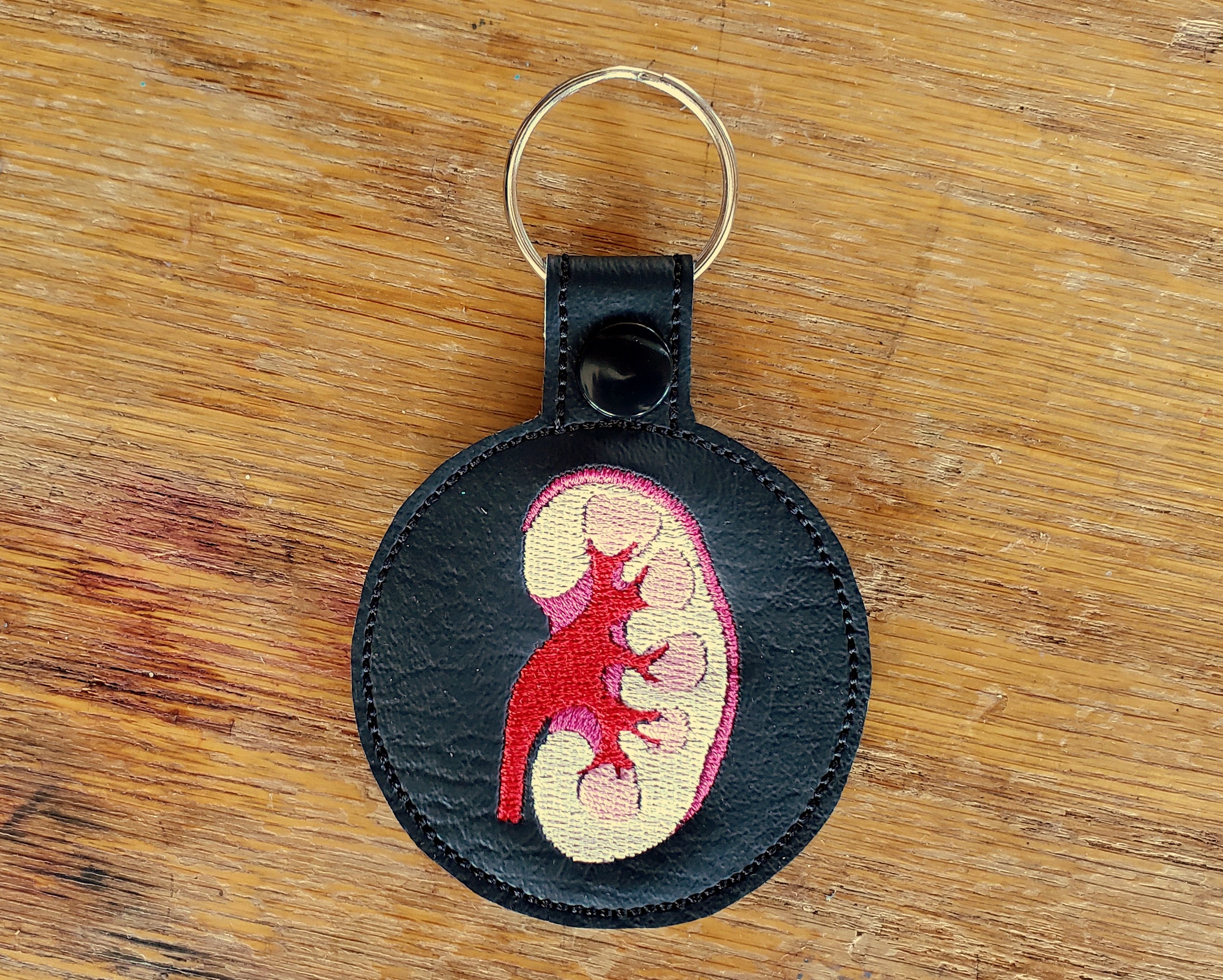 Kidney Keychain with or without custom text two sizes | Etsy