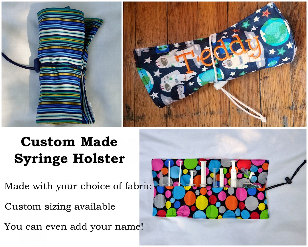 Custom Made Syringe Holster Lets You Tote Prefilled Oral or Enfit ...