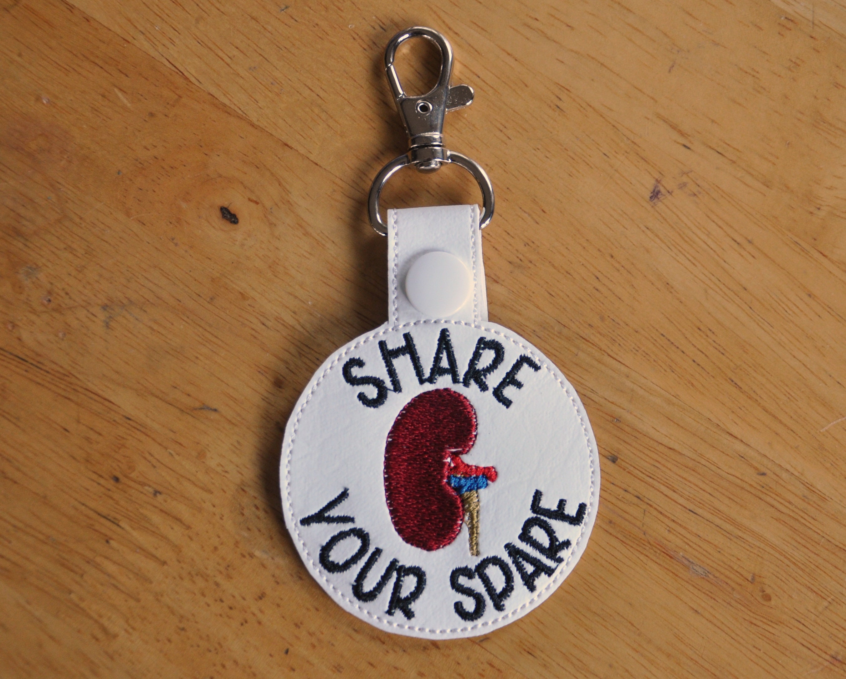 Organ Donation, Organ Transplant Keychain, Key Fob. Donated Parts ...