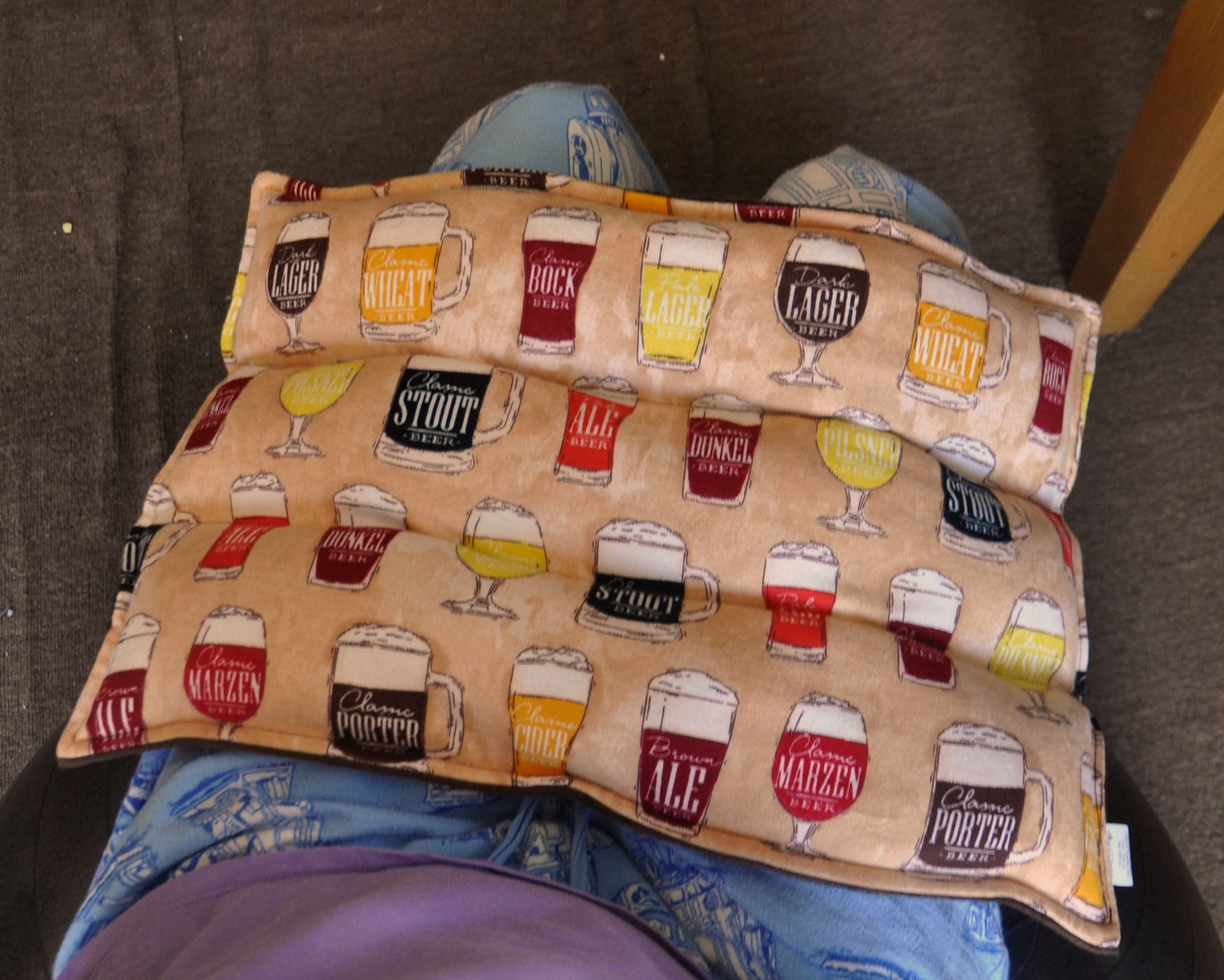 Custom Weighted LAP PAD You choose weight fabric Fully | Etsy