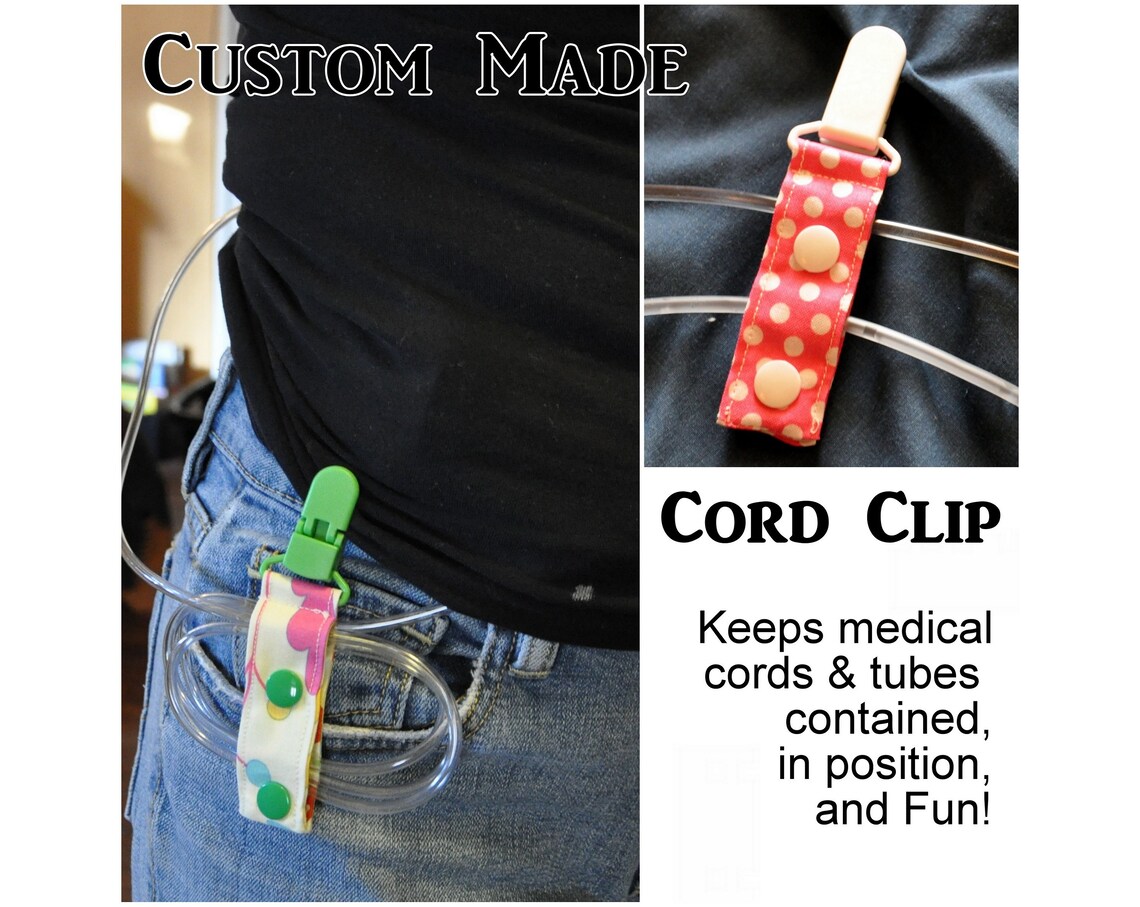 Custom Made Cord Clip Position and Organize Medical Cords | Etsy