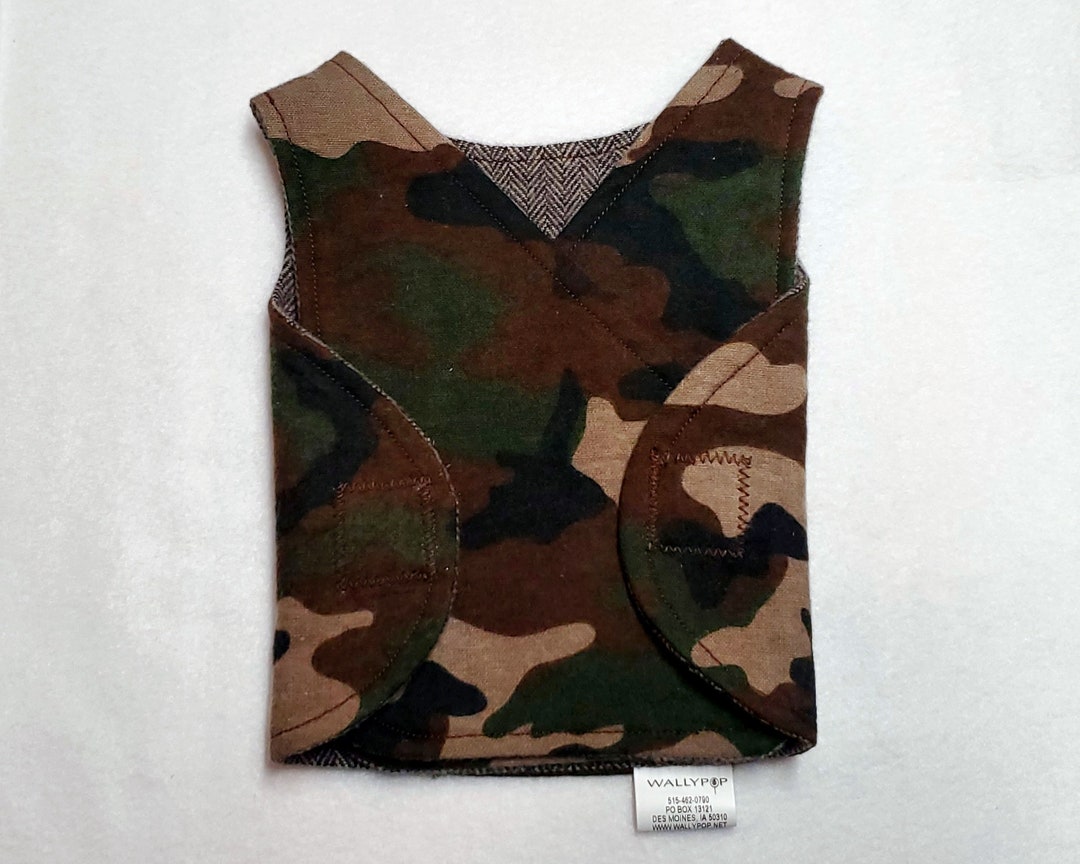 Camouflage Preemie Hospital Gown. NICU Smock. Size 1-3 Pounds. Fully ...