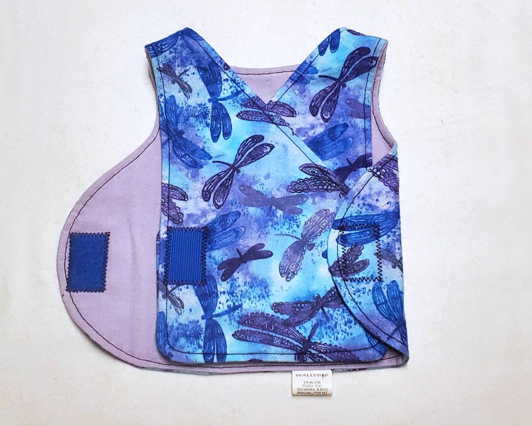 Dragonfly NICU Smock, Reversible, Preemie Hospital Gown. 3-5 Lb. Ready ...