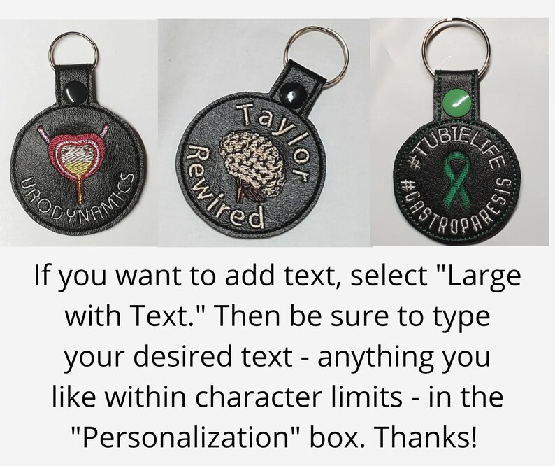 Kidney Keychain With or Without Custom Text Two Sizes - Etsy