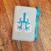 Anatomical Lungs Notebook Cover (with Notebook). Embroidered Lungs for ...