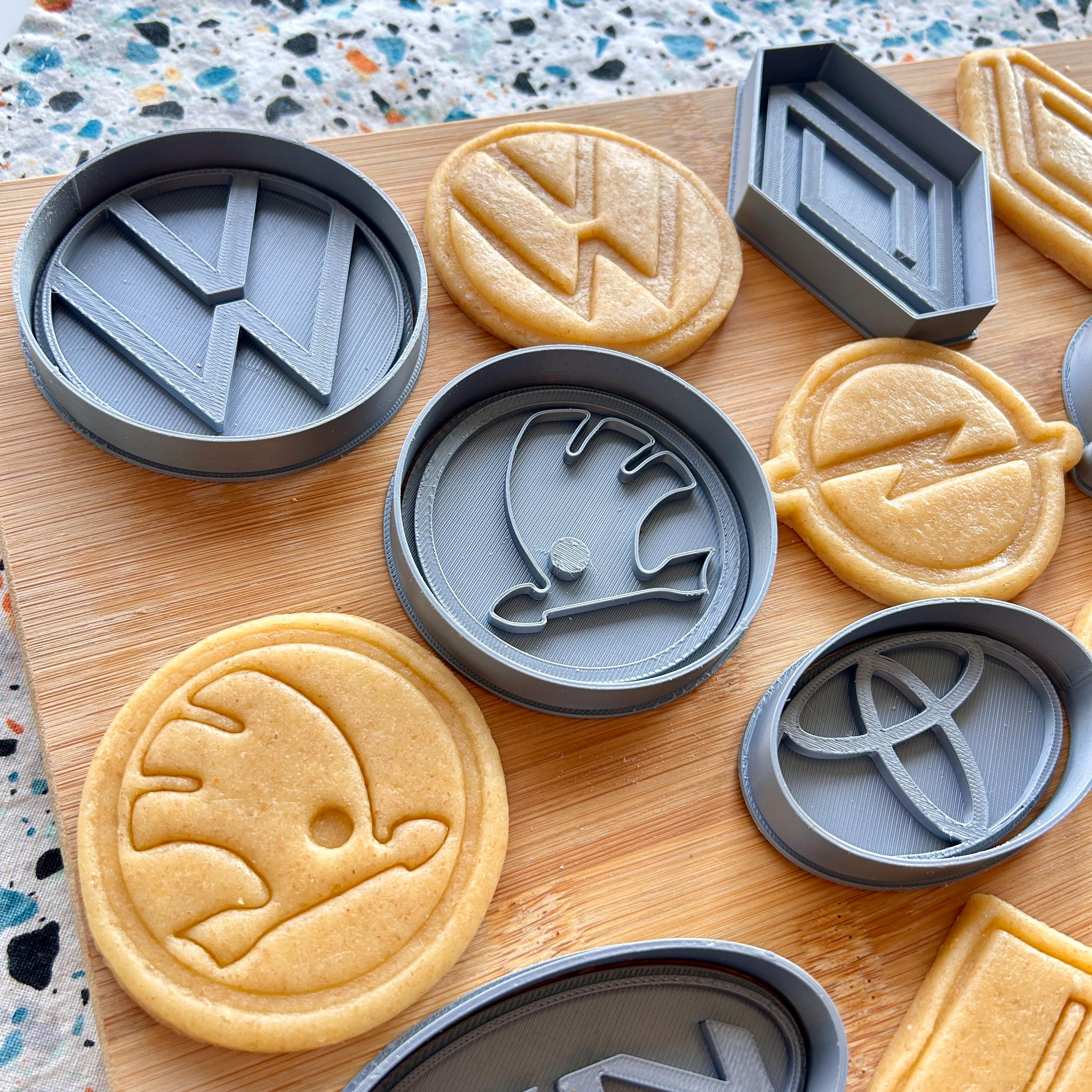 Digital STL File Download for Car Logo Cookie Cutter Set - Etsy