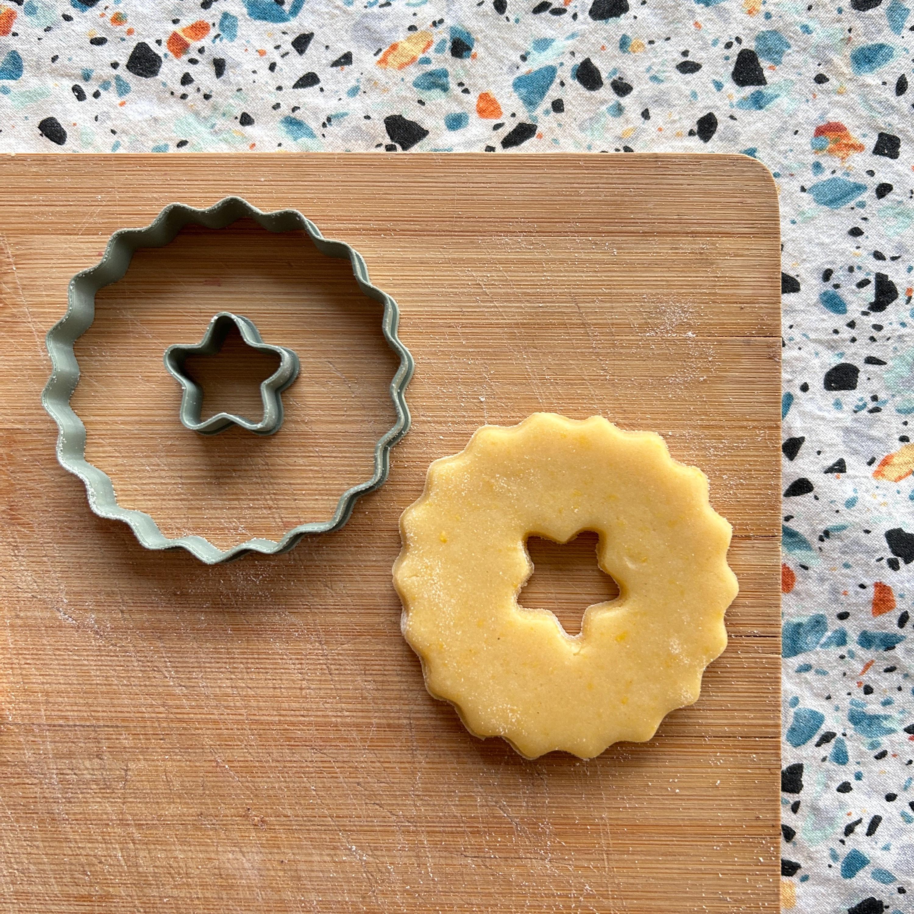 Digital STL File Download for Christmas Linzer Cookie Cutter Set - Etsy