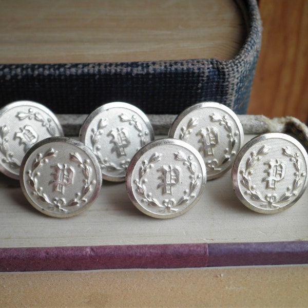 Button Letter - Etsy