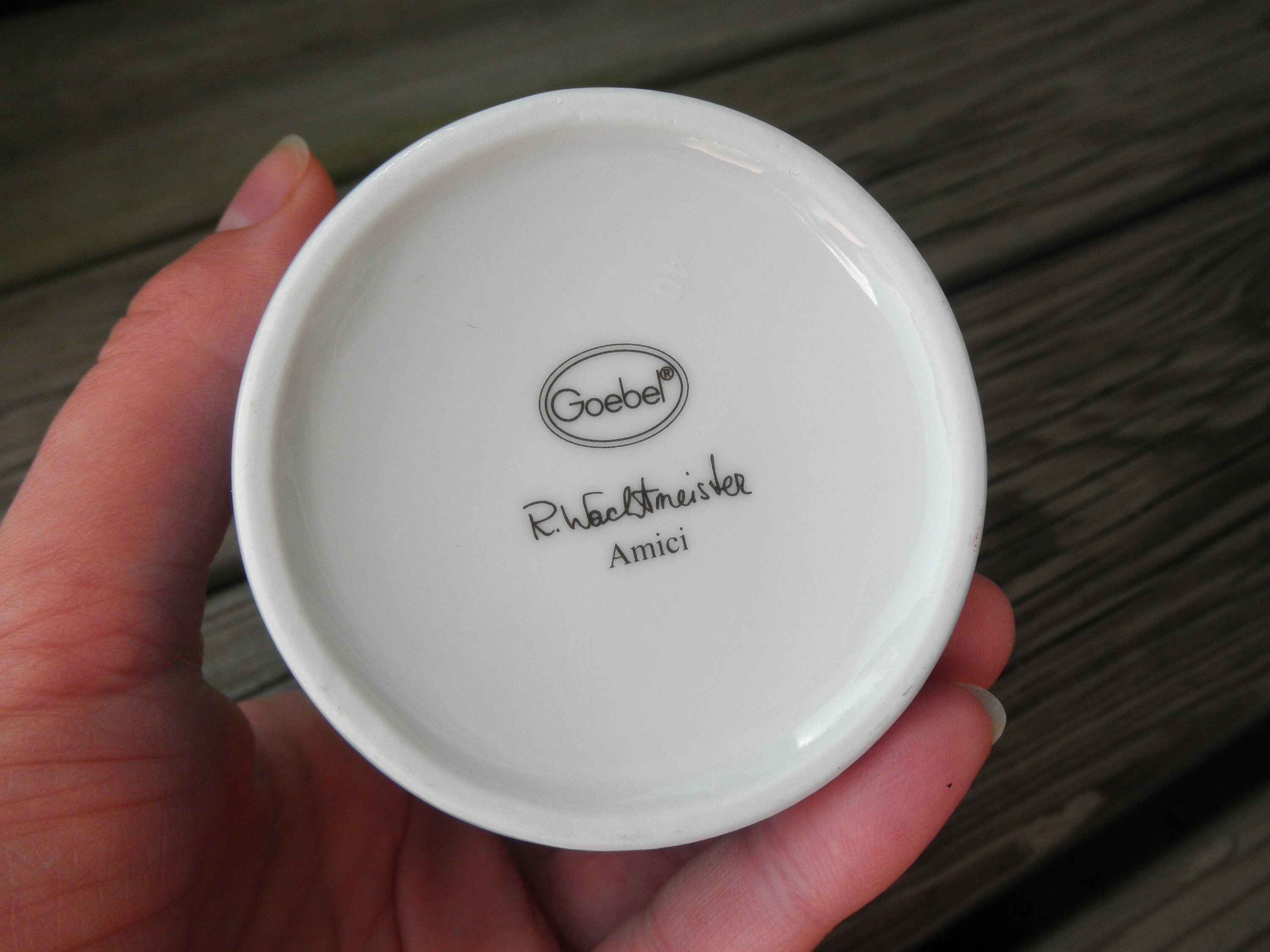 Vintage Goebel Cat Mug 1990s Porcelain Cubist Cats Coffee Mug / Tea Cup ...