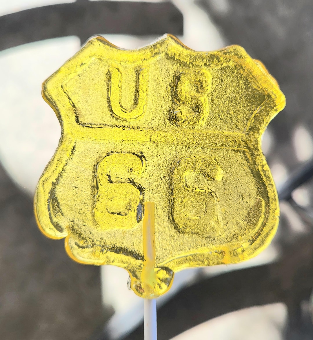 10 Route 66 Motherroad Hwy Lollipops Gift Candy Sucker Party Favor ...