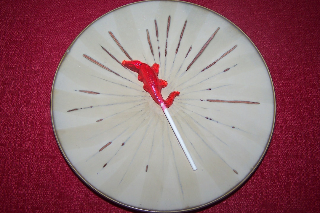 10 Alligator Crocodile Lollipops Florida Wildlife Sucker Candy Party ...