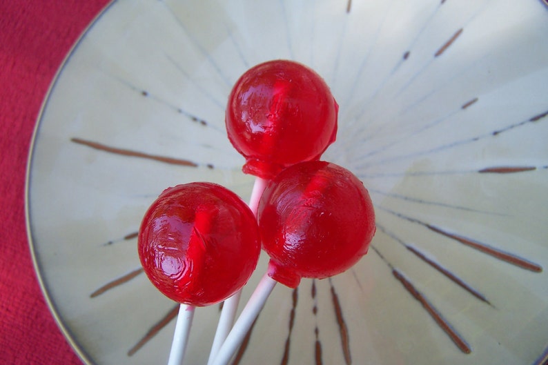 12 3D Sphere Round Ball Lollipop Suckers - Etsy