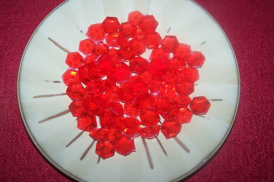 4 Oz Bag of Hard Candy Jewels Gem Diamond Emerald Ruby - Etsy