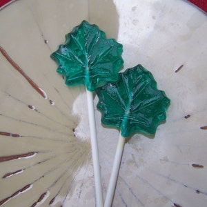 10 Maple Leaf Leaves Lollipops Suckers Party Favors Fall Autumn - Etsy