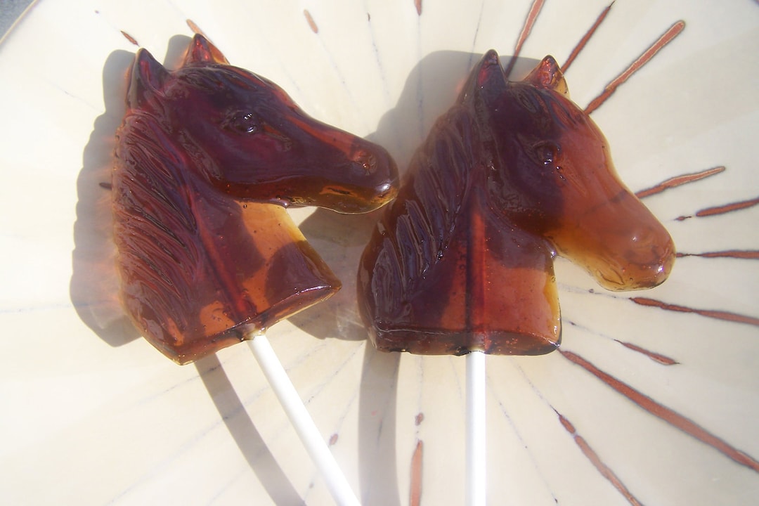 8 Horse Horses Lollipop Sucker Party Favor Farm Animal - Etsy