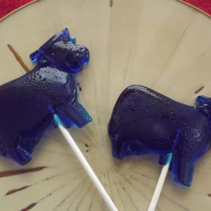 12 Cow Lollipops Sucker Farm Party Wedding Favor Birthday - Etsy